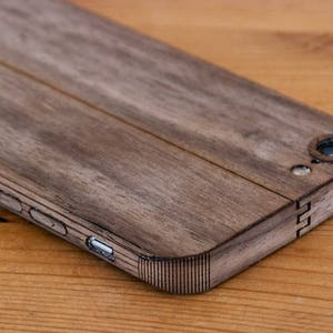Walnut iPhone Case / Wrap - for iPhone 8, iPhone 7, iPhone 6S / 6 ...