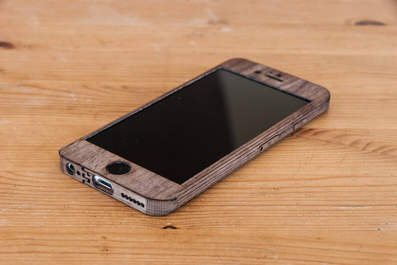 Walnut iPhone Case / Wrap - Smooth Style - Lumber Armor - for iPhone 7 ...