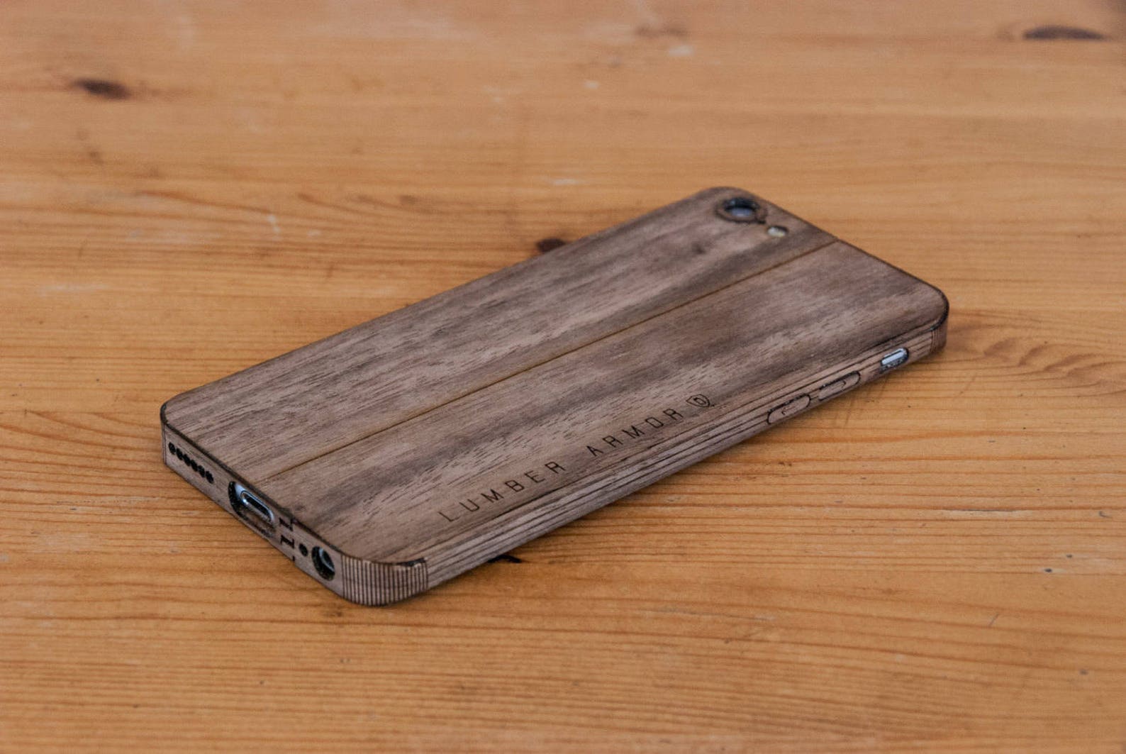 Walnut Iphone Case / Wrap for Iphone 8 Iphone 7 Iphone 6S - Etsy