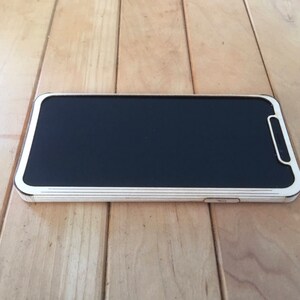 IPhone X Wood Wrap in Maple - Laser-cut iPhone Real Wood Wrap / Case ...