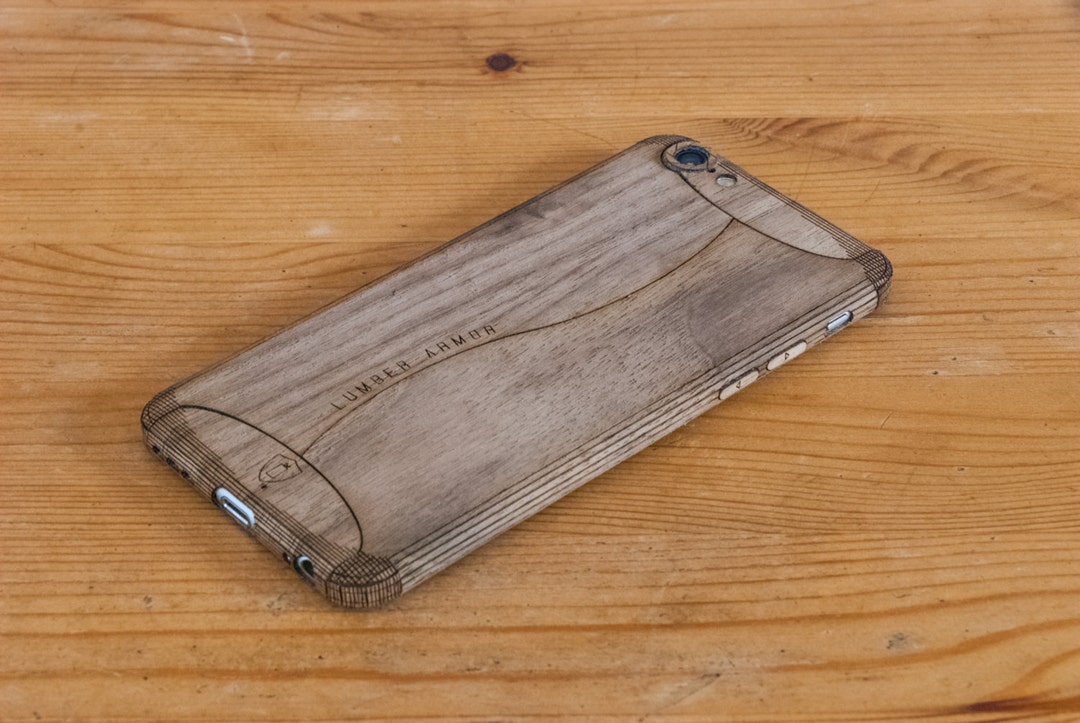 Walnut iPhone Case - Wood Case for iPhone XS / X, iPhone 8, iPhone 7 ...