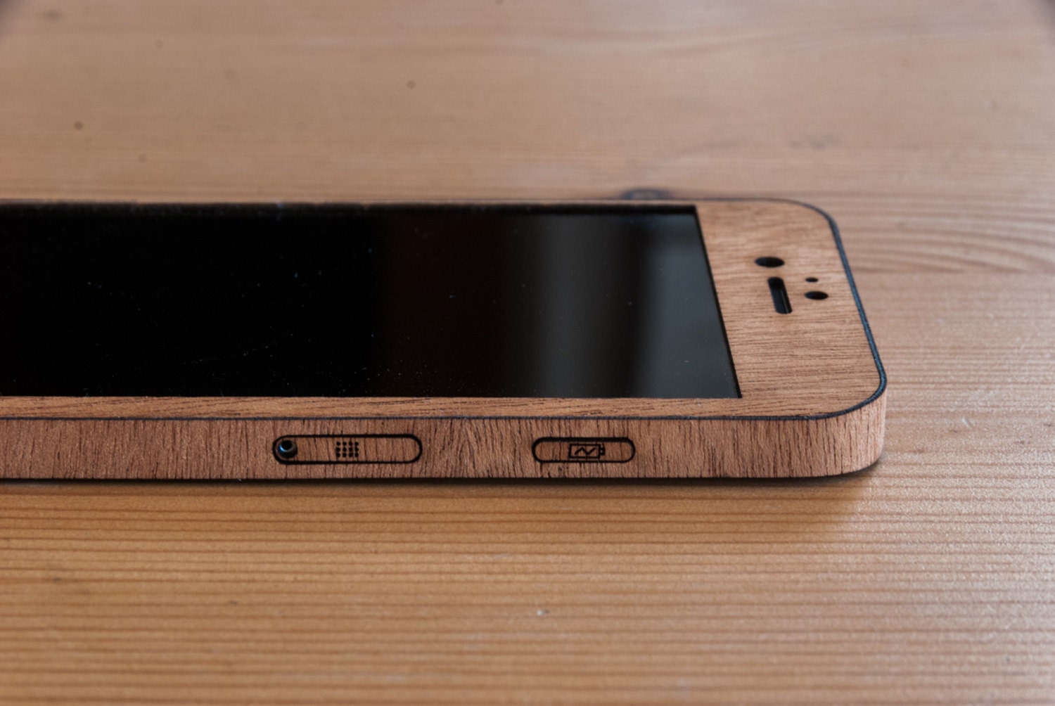 Mahogany iPhone 6 / iPhone 6S Case - Real Wood iPhone 6 Wrap - Classic ...