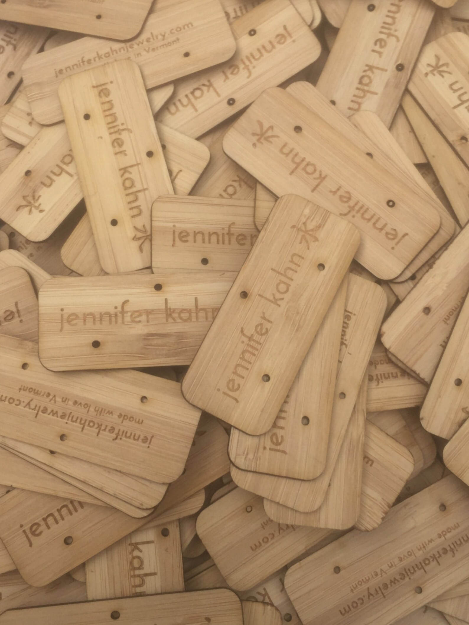 Real Wood Hang Tags Custom Shapes & Sizes Various - Etsy