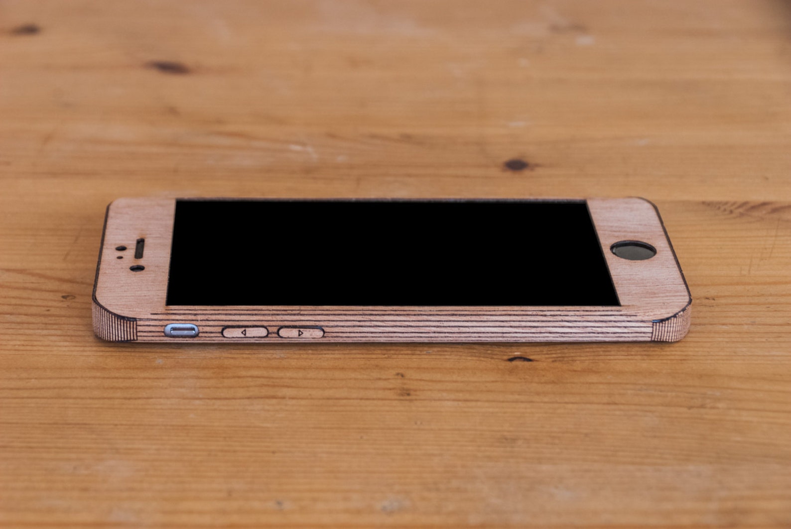 Mahogany Iphone Case / Wrap Smooth Style Lumber Armor - Etsy