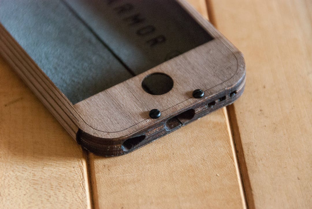 Walnut Wood iPhone 7 Case - NEW! - Wooden iPhone 6S Case / Wood iPhone ...