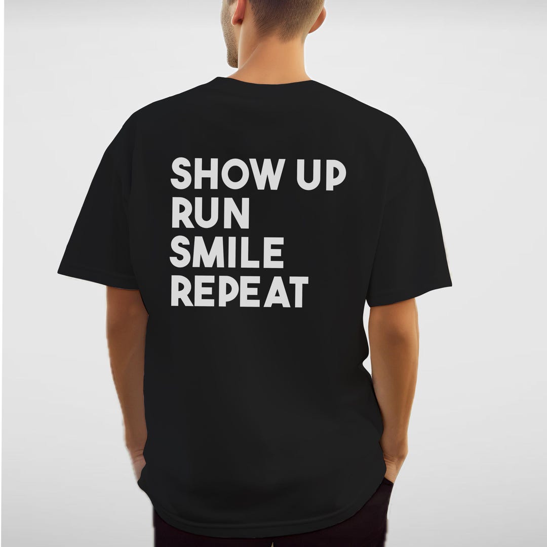 Run Motivation Tshirt, Unisex Runner Tshirt, Trendy Run Shirt, Runners ...