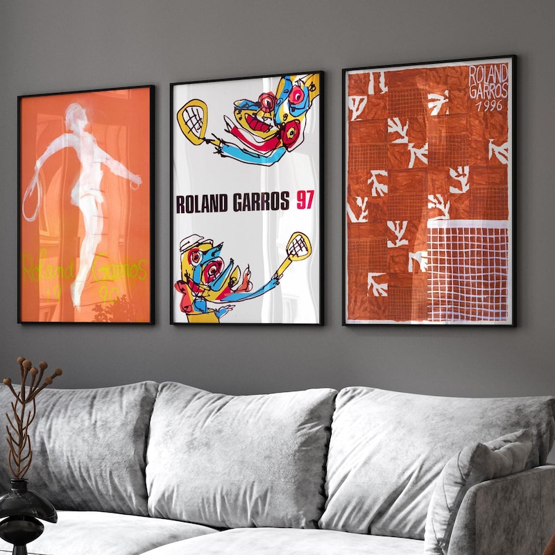 Roland Garros Poster - Etsy