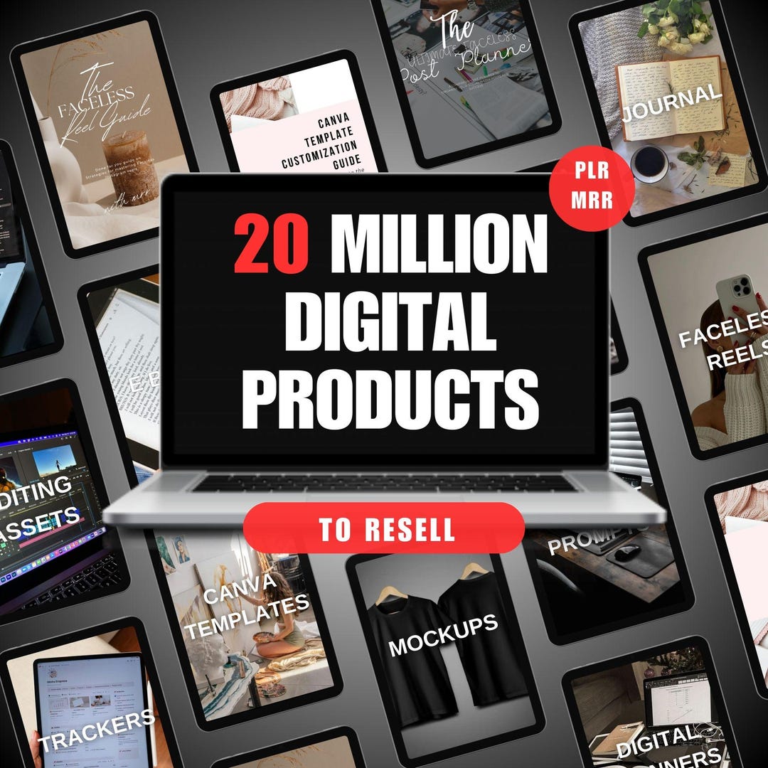 Ultimate Digital Products Bundle for Reselling and Passive Income ...