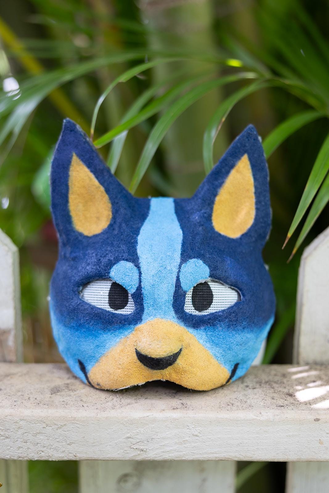 Bluey Therian Mask Cosplay Mask Cat Mask - Etsy