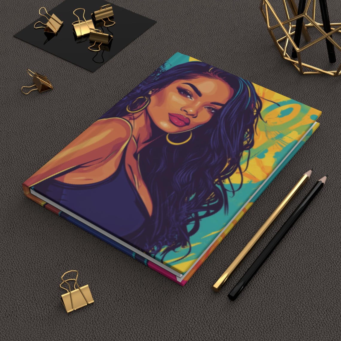 Pop Art Notebook Urban Chic Graffiti Art Notebook Trendy Journal Women ...