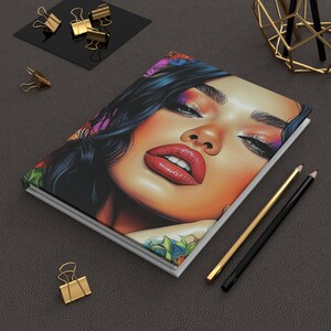 Graffiti Art Journal Graffiti of Woman Notebook. for Artists, Students ...