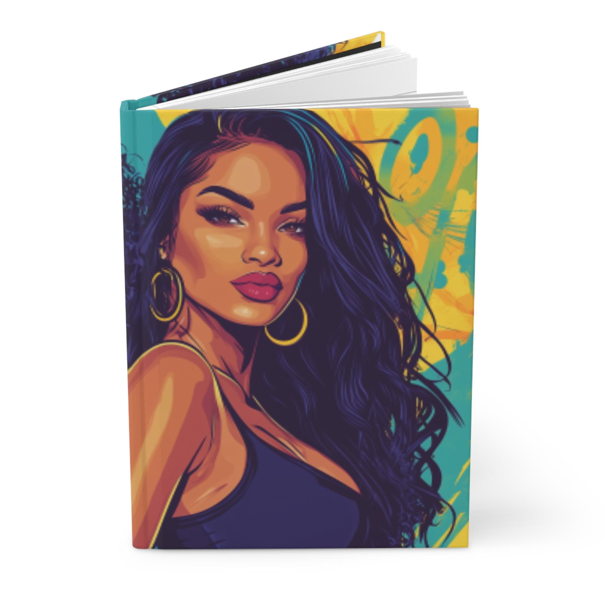 Pop Art Notebook Urban Chic Graffiti Art Notebook Trendy Journal Women ...