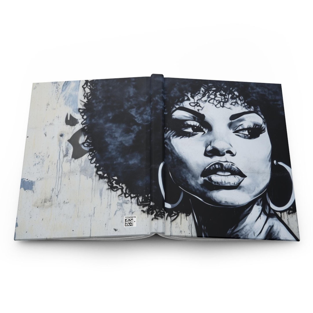 Pop Art Notebook Urban Chic Graffiti Art Notebook Trendy Journal Woman ...