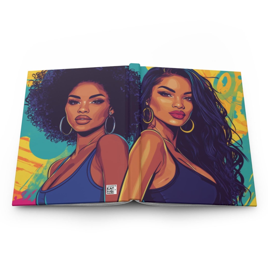 Pop Art Notebook Urban Chic Graffiti Art Notebook Trendy Journal Women ...