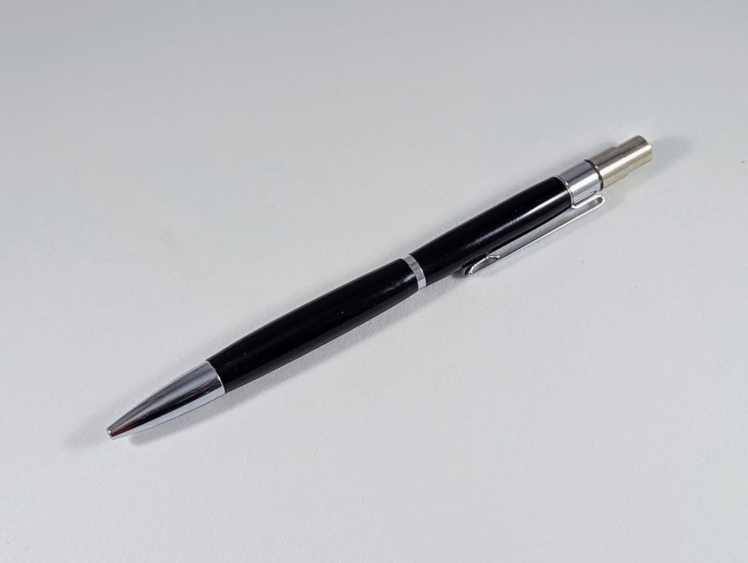 Midnight Black Click Top Ballpoint Pen | Graduation | New Job ...