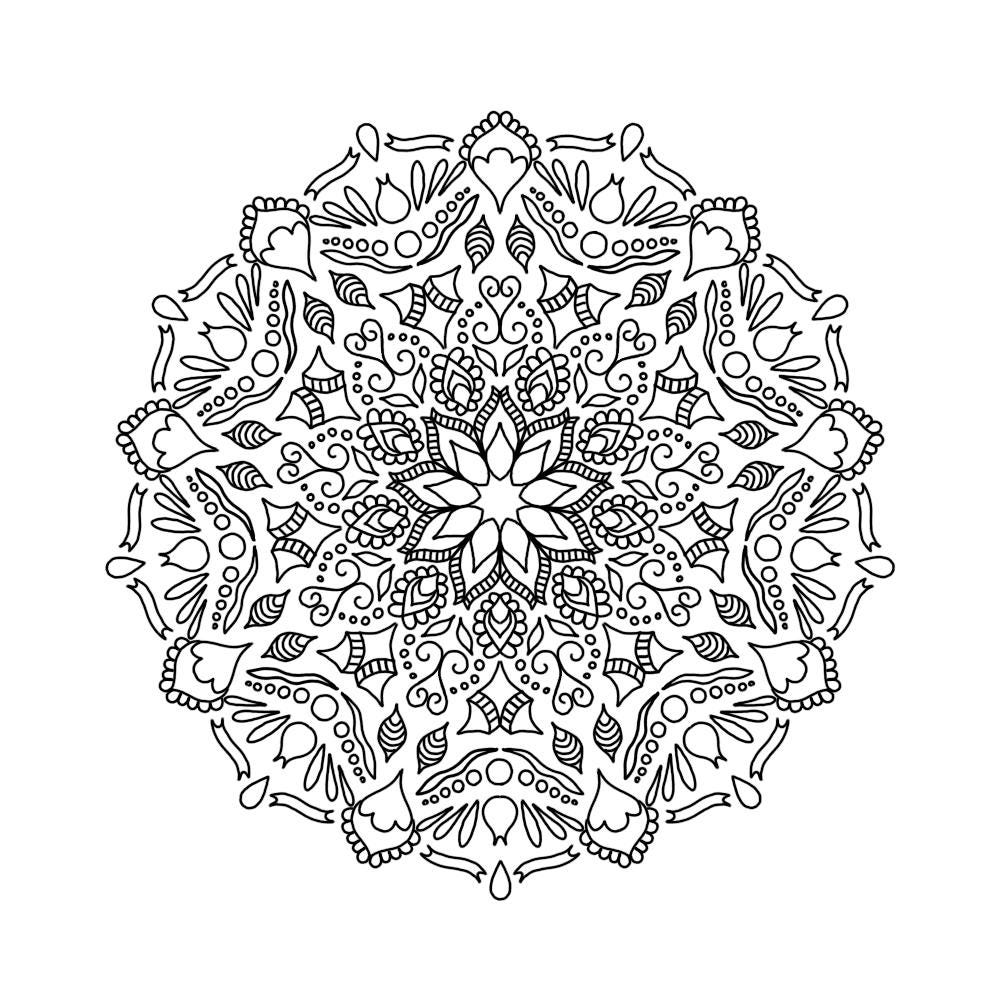 Mandela Colouring Page - Etsy