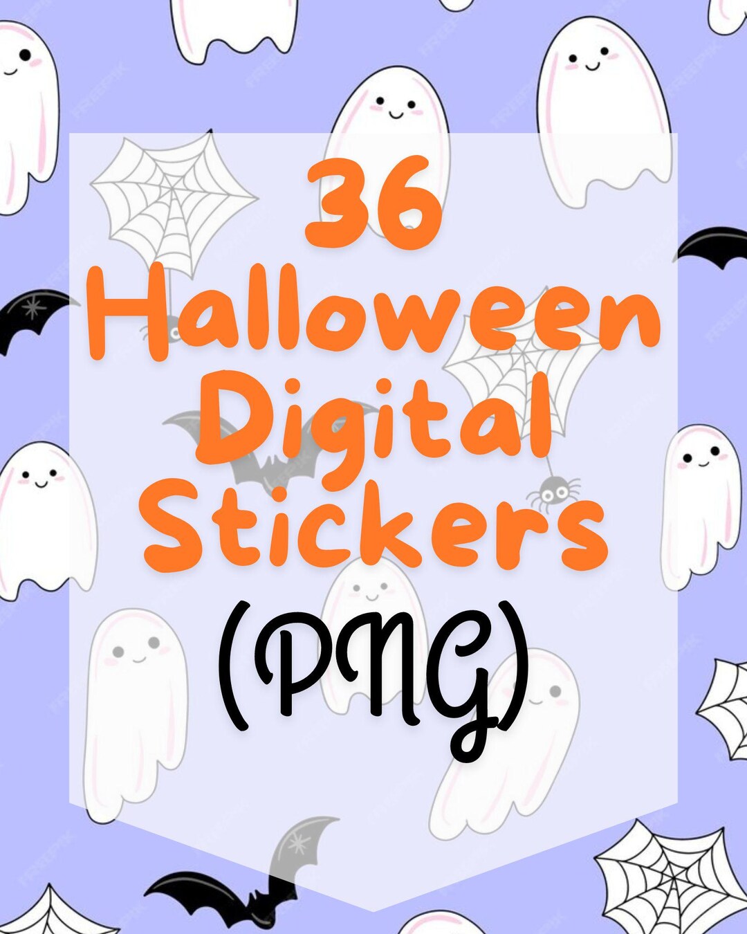 Halloween Digital Stickers 36 PNG Printable Stickers Hamsters in ...