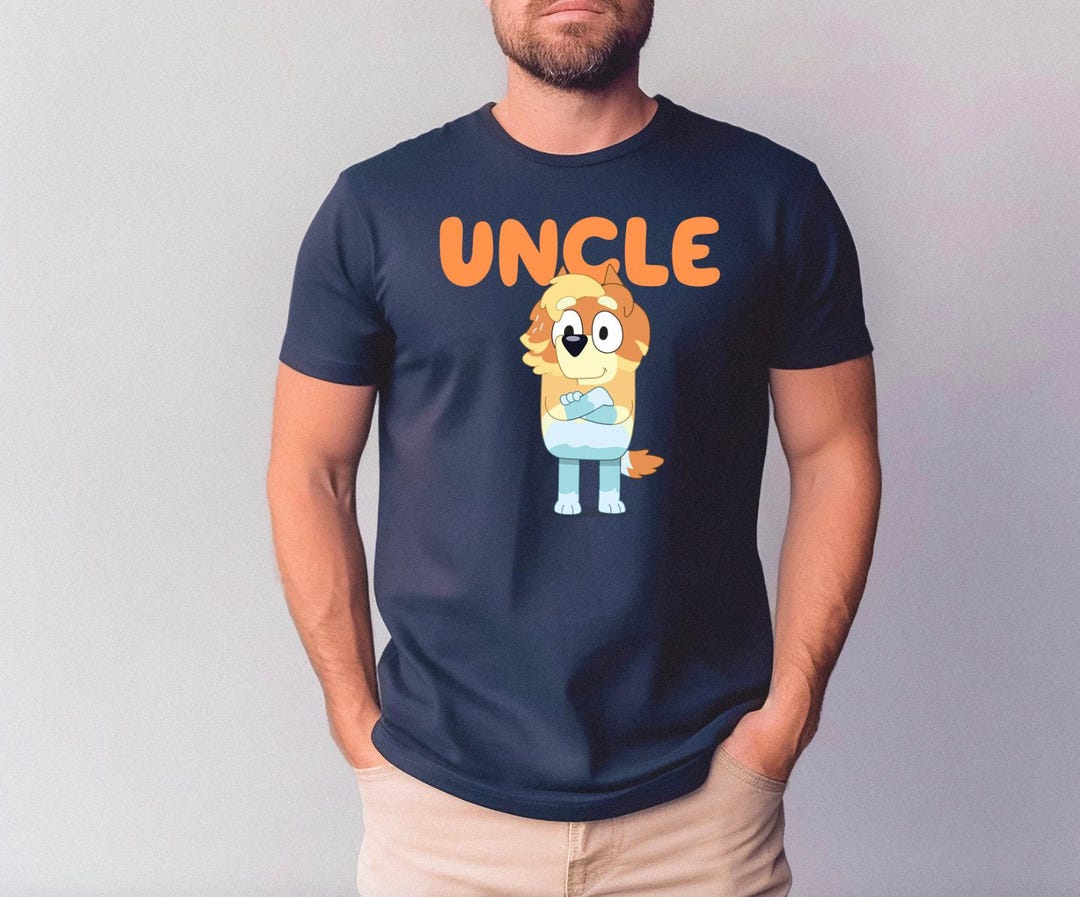 Blue Uncle Rad Shirt, Cartoon Dog, Family Matching Tee, - Etsy