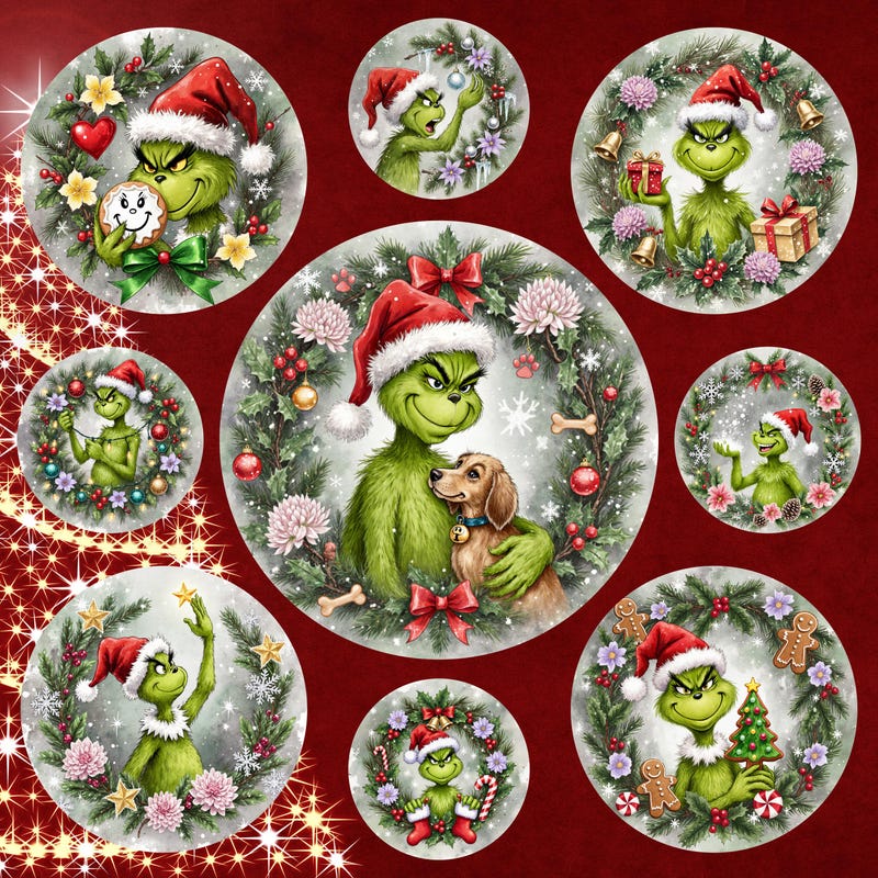 Grinch and Max Door Sign - Etsy