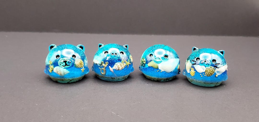 Ocean Mochies - Handmade Resin Sea Creatures With Real Shells ...