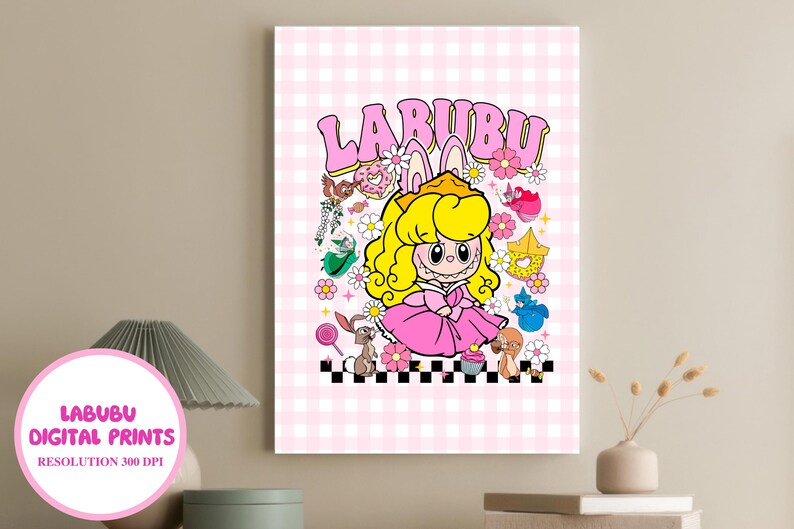 Labubu Bunny Printable Posters | Nursery Digital Art - Etsy Canada