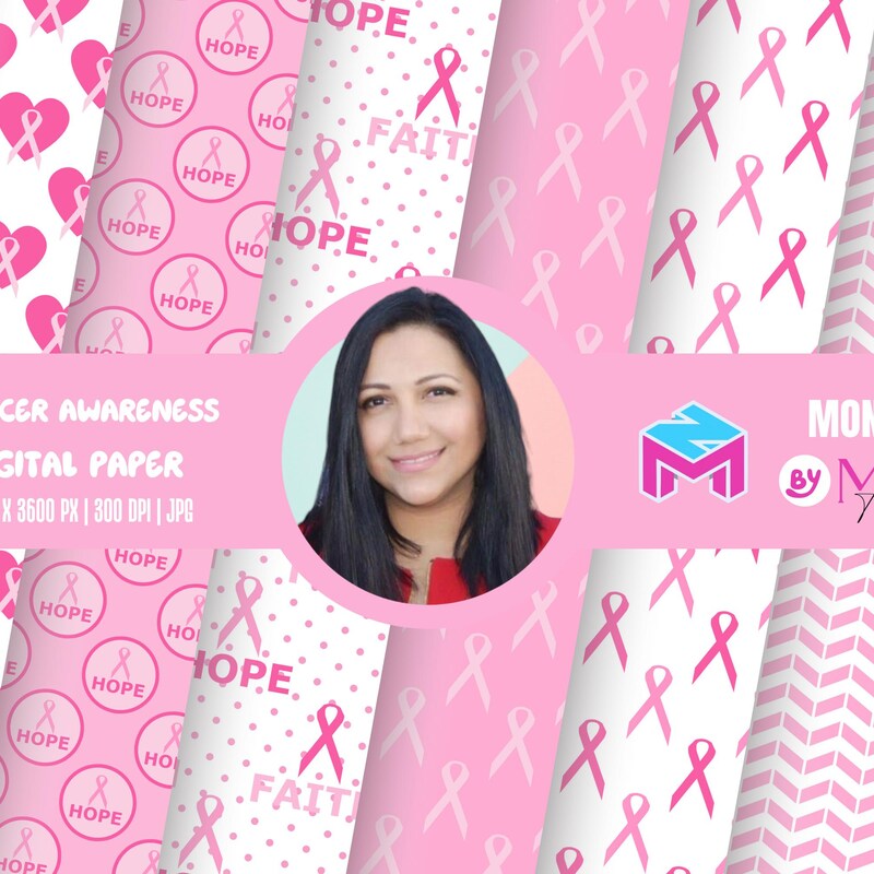 Breast Cancer Awareness Backdrop - Etsy