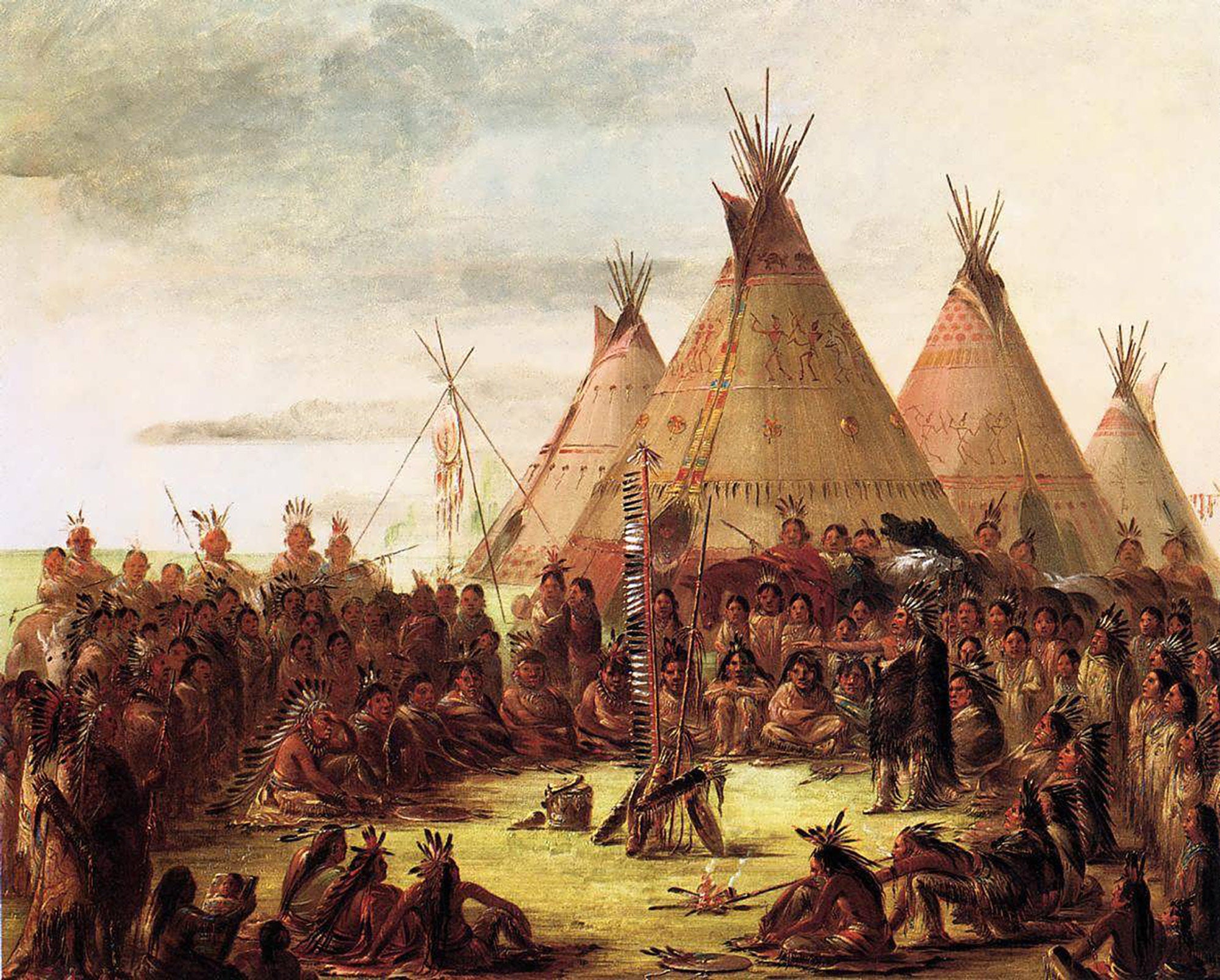 George Catlin Famous Paintings