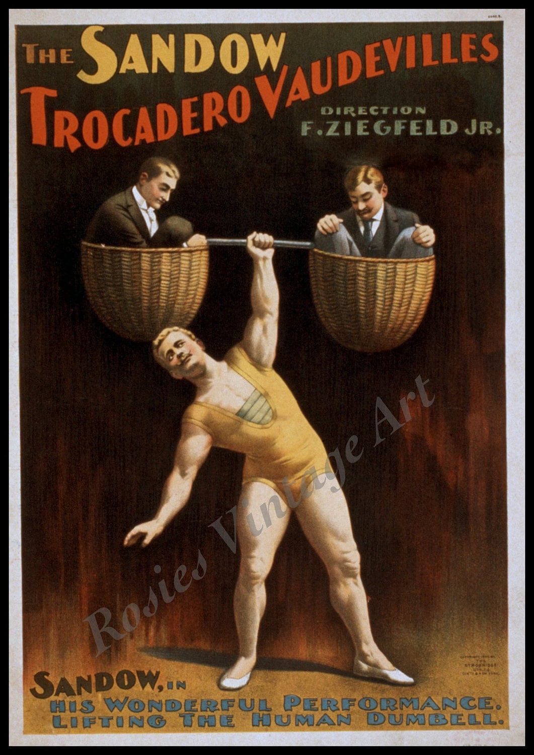 Vintage Circus Strongman
