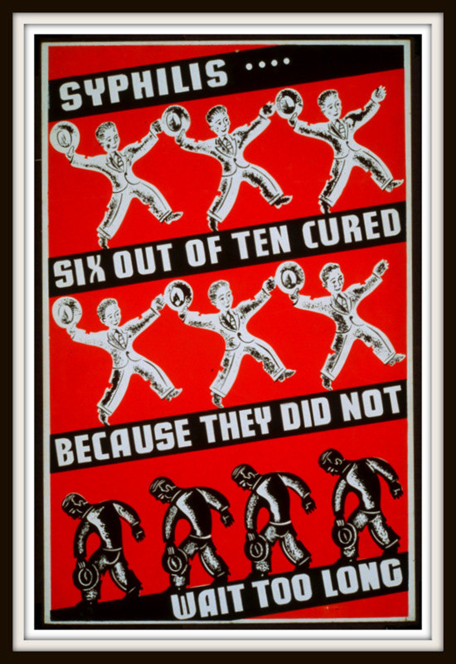 Syphilis Poster WPA Poster Art Deco Print Public Health - Etsy