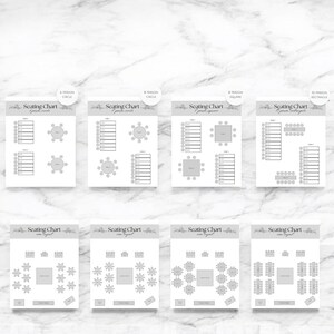 Seating Plan, Printable Wedding Seating Plan Template, Seat Map ...