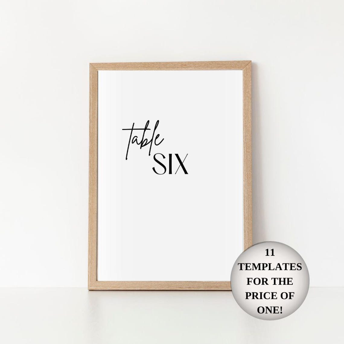 Table Numbers, Wedding Sign Bundle, Seating Chart, Wedding Table ...