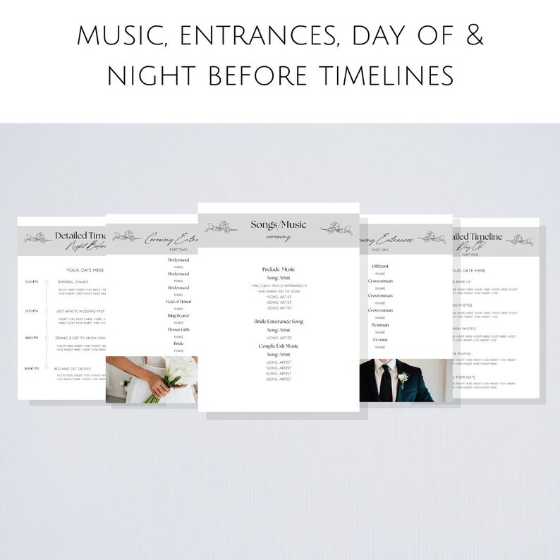 Ultimate Wedding Planner Bundle, Template Event Planner, Wedding Binder ...