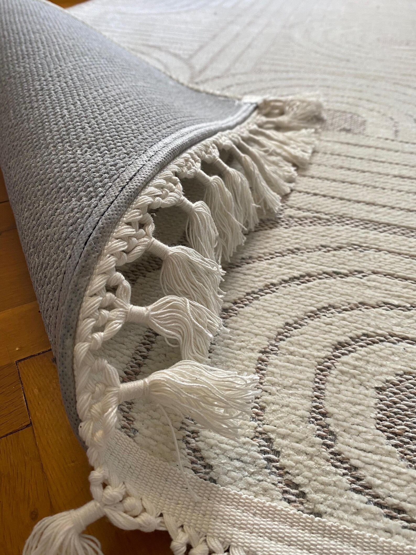Soft Boho Rugs, Cream Rug for Living Room, Cream Boho Rug, Nordic Area ...