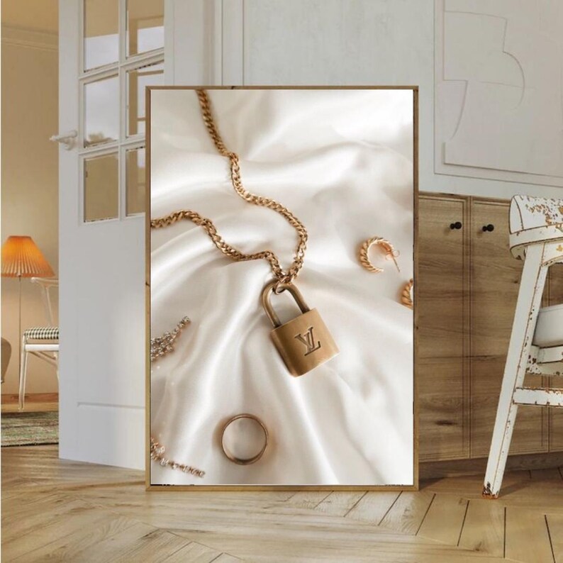 Designer Wall Art, Luxury Wall Print, Designer Prints, Beige Posters ...