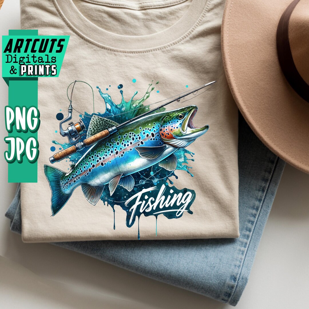 Fishing Png, Trout Png, Trout Fish Png, Angler Dad Png, Sea Angling Png ...