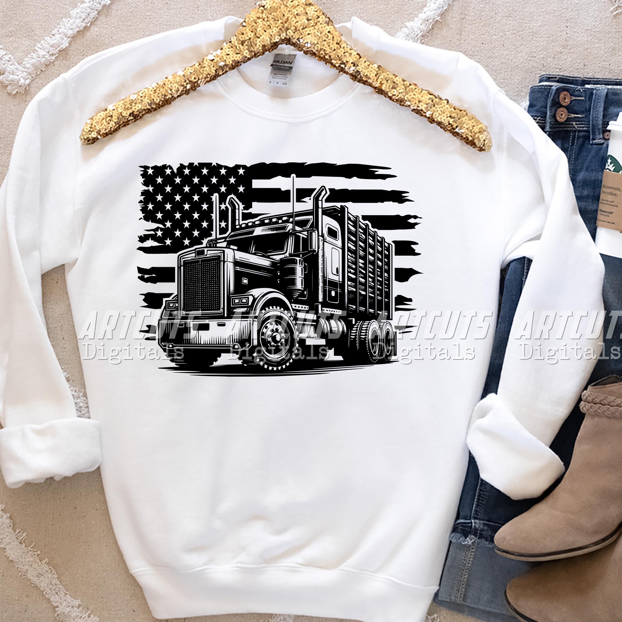 Logging Truck Svg, US Log Work Clipart, Logger Dad Shirt Png, Woodland ...