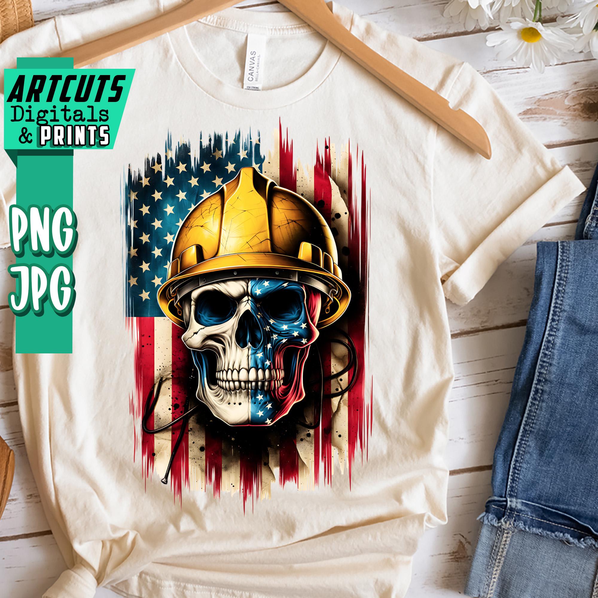 Skull Png, Construction Skull Png, Hard Hat Png, Contractor Png, US ...