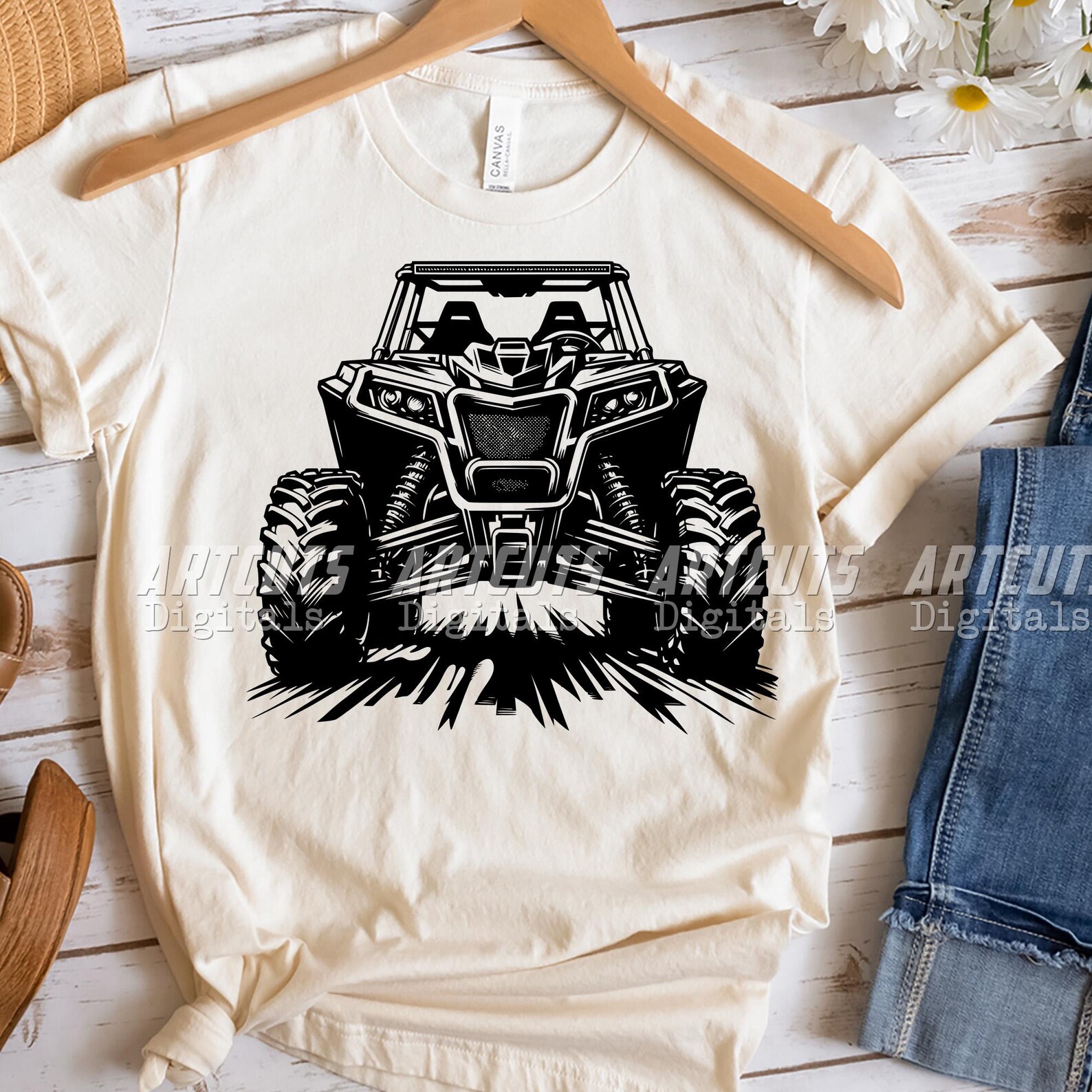 RZR ATV Svg, Atv Ride Clipart, Muddy Rider Dad Cutfile, Extreme Sports ...