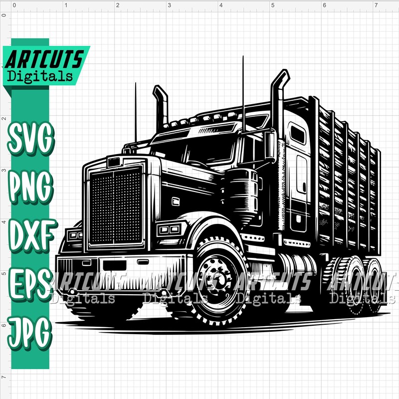 Logging Trucks - Etsy