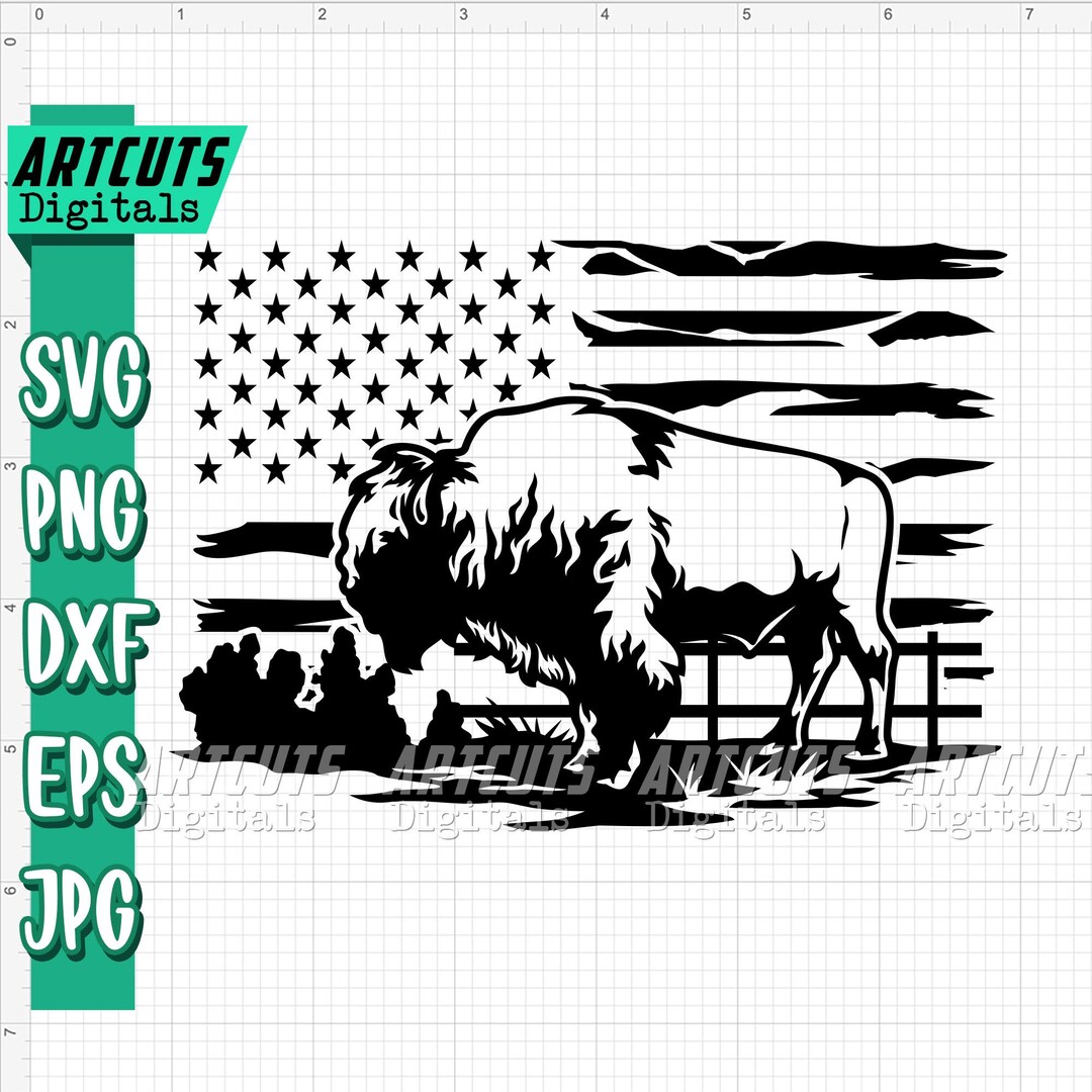 Buffalo Svg, Water Buffalo Clipart, Western Shirt Png, Farm Animal ...