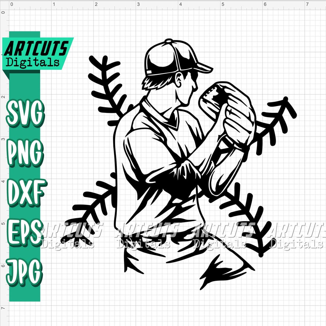 Baseball Player Svg, Baseman Clipart, USA Game Day Shirt Png, Pitcher ...