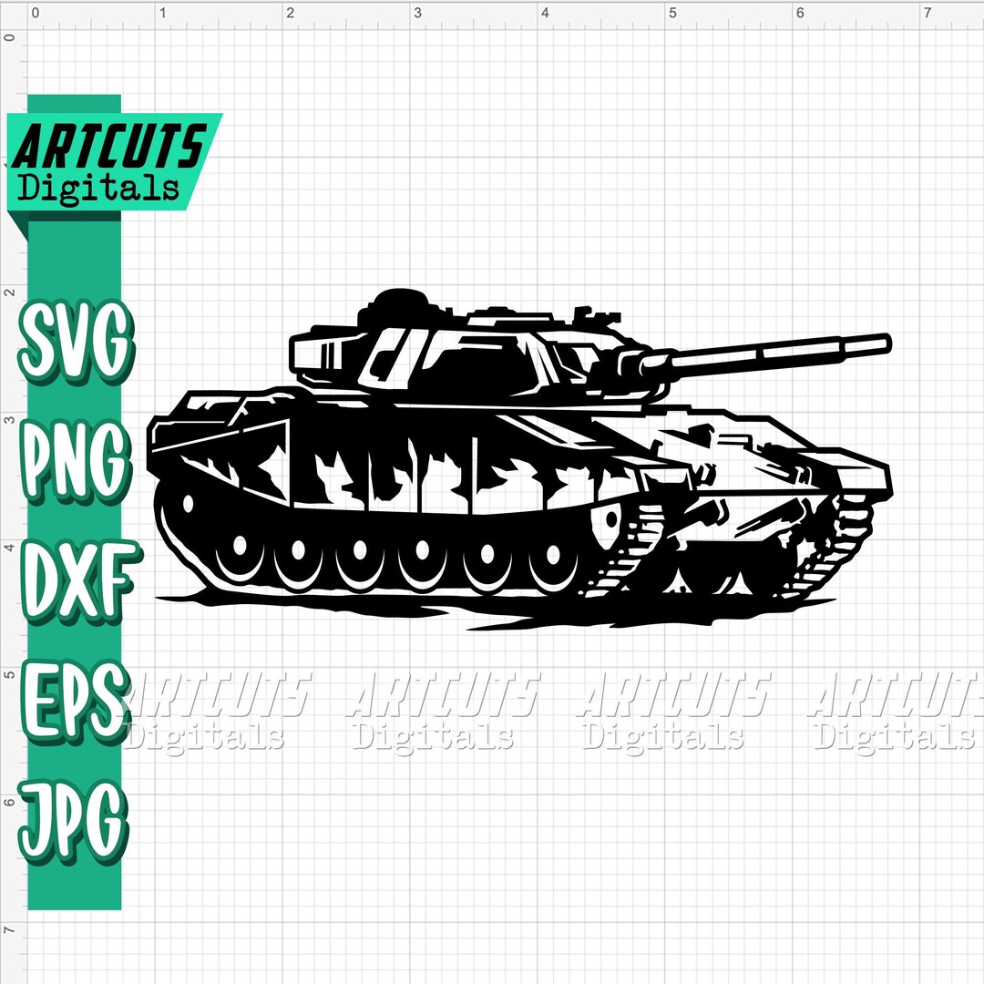 Tank Svg, War Tank Svg, Tanker Svg, War Zone Svg, Military Svg, Soldier ...