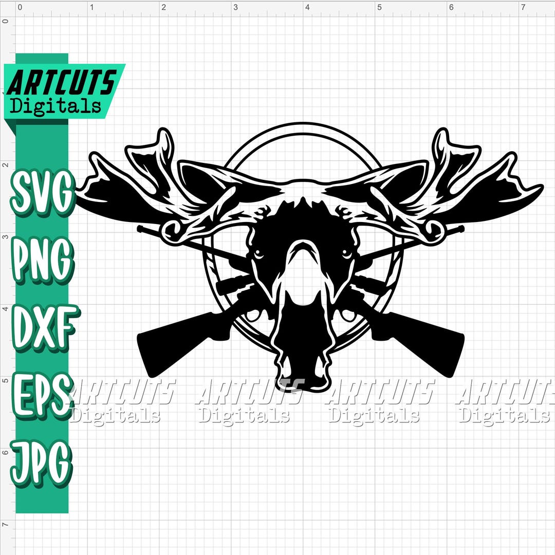 Moose Hunting Svg, Longhorn Clipart, Western Cutfile, Cowboy Dad Shirt ...
