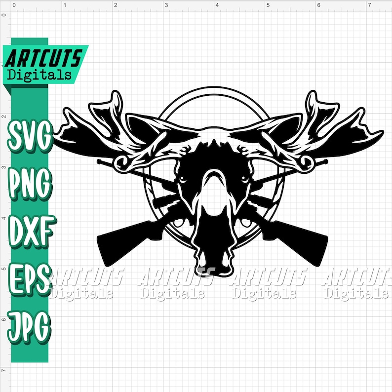 Moose Hunting Svg, Longhorn Clipart, Western Cutfile, Cowboy Dad Shirt ...