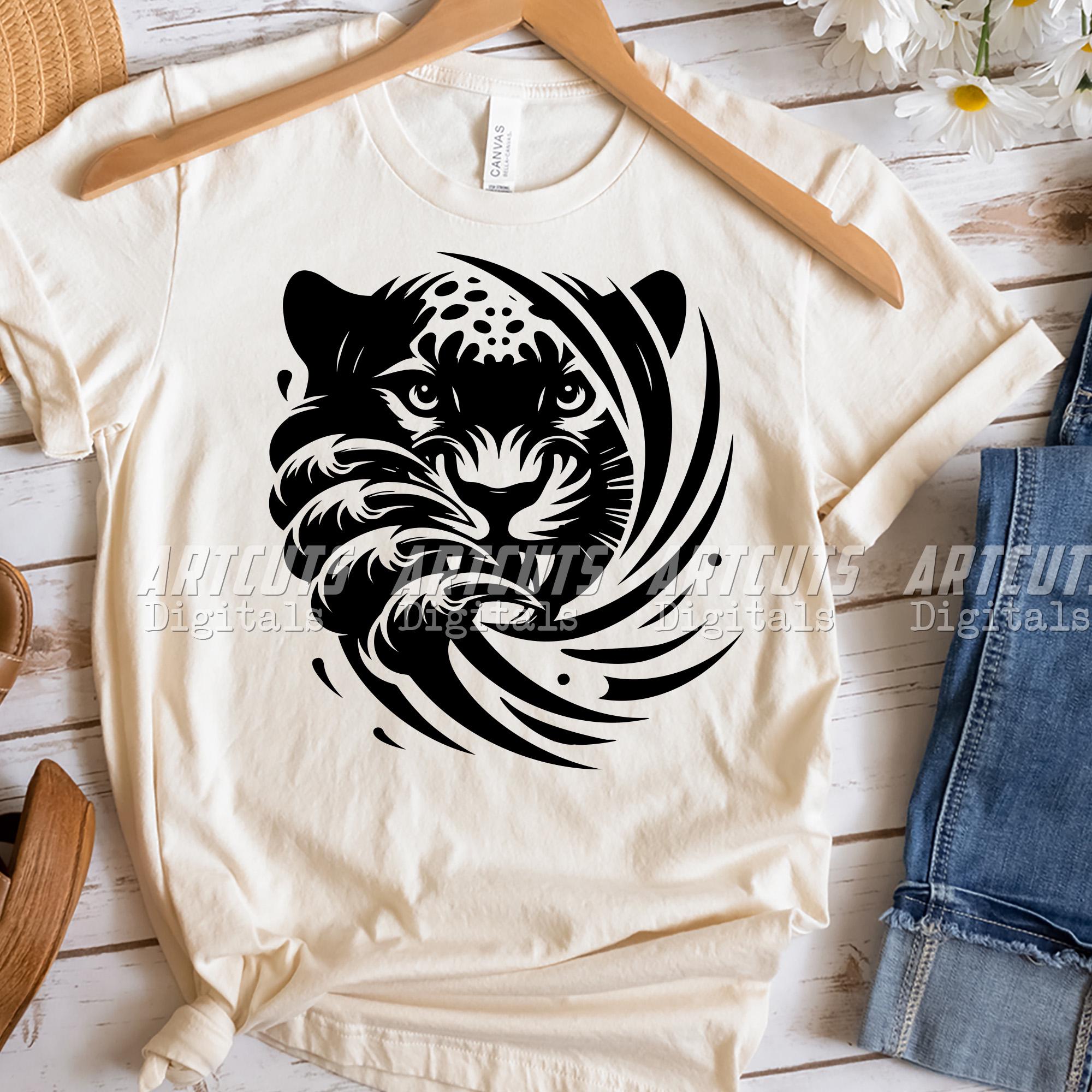 Leopard Svg, Leopard Scratch Clipart, Panther, Zoo Animal, Safari Shirt ...