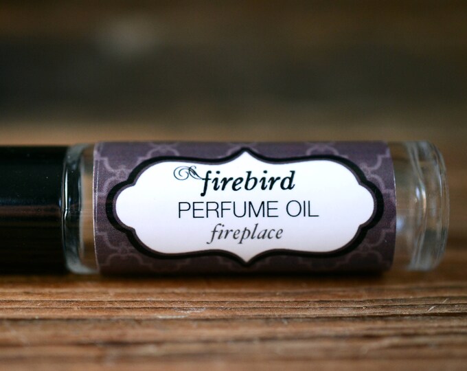 Fireplace Perfume Oil - Burning Wood, Soot, Blood Orange, Clove ...