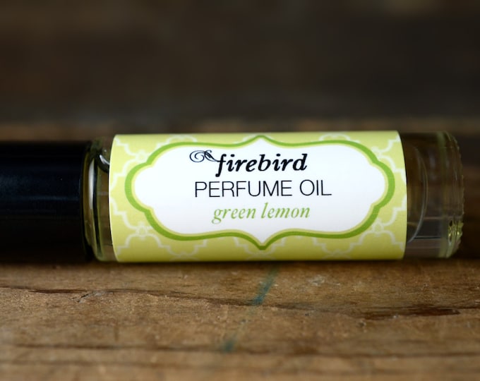 Green Lemon Perfume Oil, Lemon Leaf, Verbena, Lemon Zest - Etsy