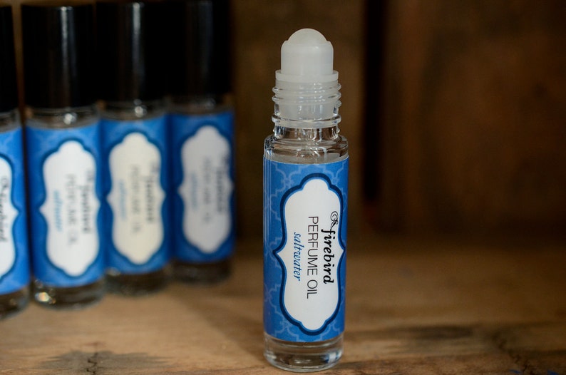 Saltwater Perfume Oil, Ocean Water, Salt Air, Driftwood, Roll on ...