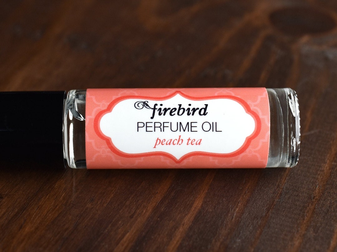 Peach Tea Perfume - Fuzzy Peach, Iced Tea, Honeysuckle - Etsy