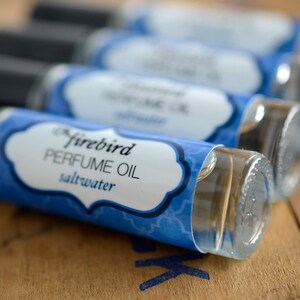 Saltwater Perfume Oil, Ocean Water, Salt Air, Driftwood, Roll on ...